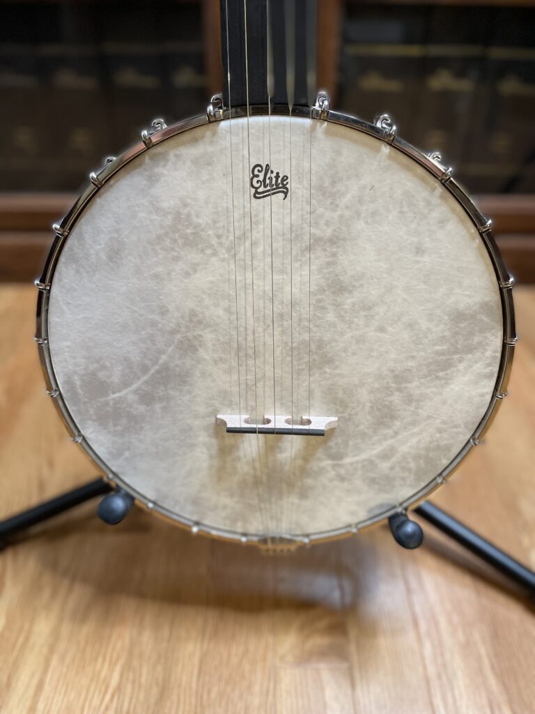 Open Back Banjo Scoop No-Knot Tailpiece FS (Mahogany)