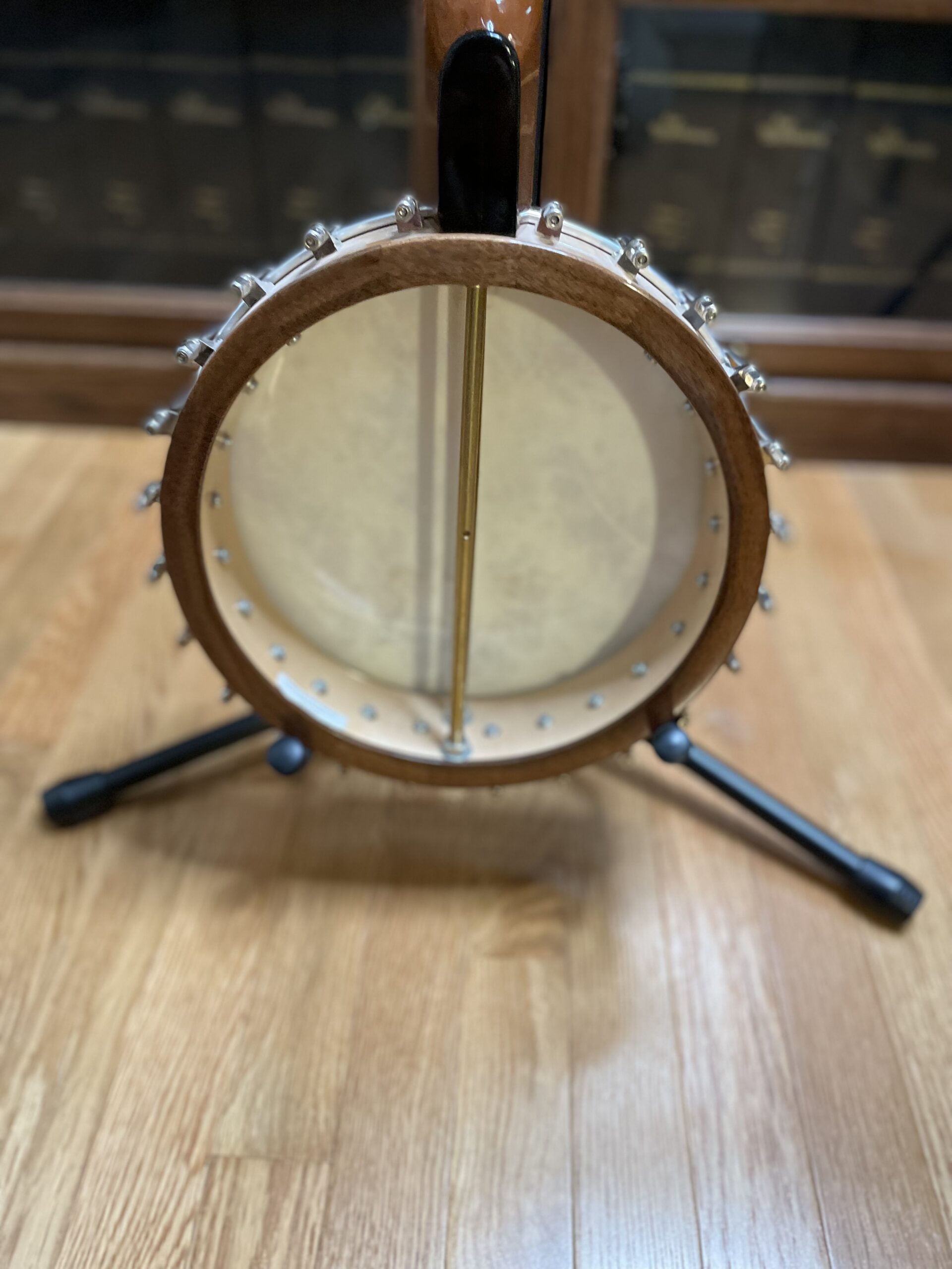 Open Back Banjo Scoop No-Knot Tailpiece FS (Mahogany)